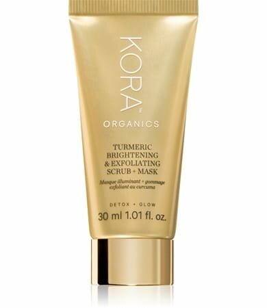 Скраб KORA Organics Turmeric Brightening & Exfoliating Scrub + Mask, 30 мл