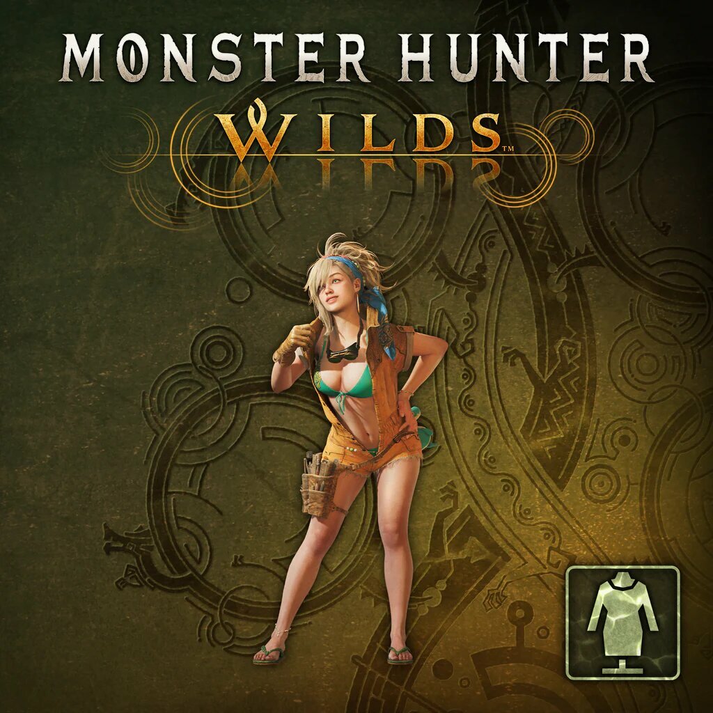 Дополнение Monster Hunter Wilds - Gemma Outfit: Summer Coveralls, цифровое издание PlayStation 5, регион Индия / код пополнения баланса