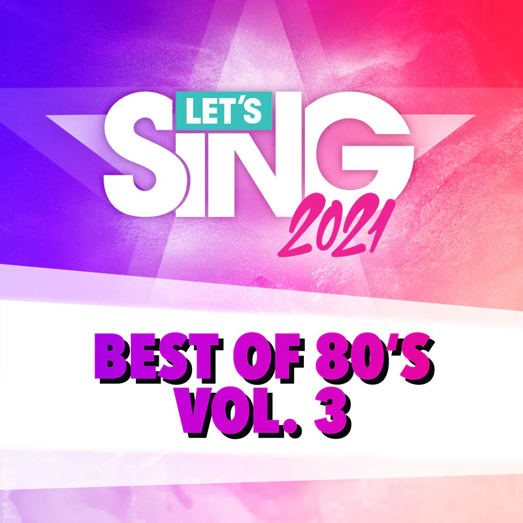 Дополнение Let's Sing 2021 - Best of 80's Vol. 3 Song Pack, цифровое издание PlayStation 4, регион Турция / код пополнения баланса