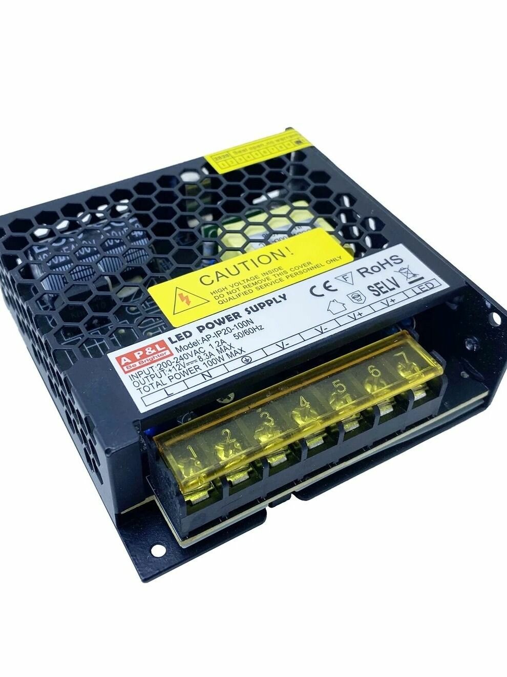 Блок питания интерьерный ALUX, IP20, 12 В, 150 Вт