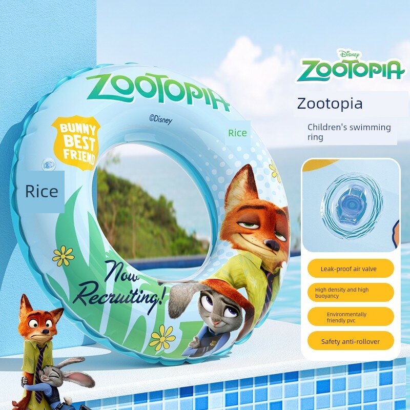 Надувной плавательный круг Mescal Disney Crazy Zoo 2025 для детей, мультяшный, милый, с защитой от опрокидывания, для