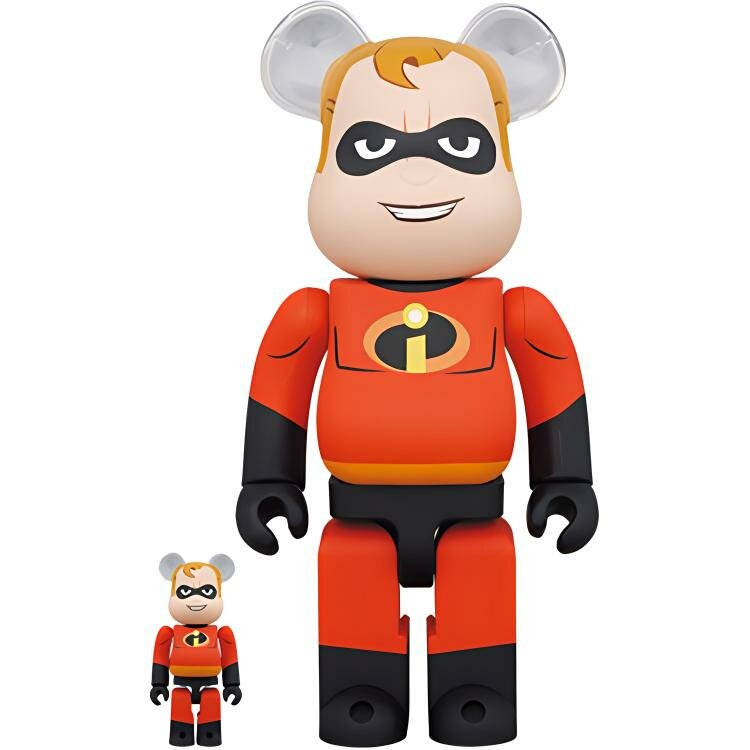 Фигурка унисекс BE@RBRICK Disney Pixar Мистер Исключительный, 100%+400%