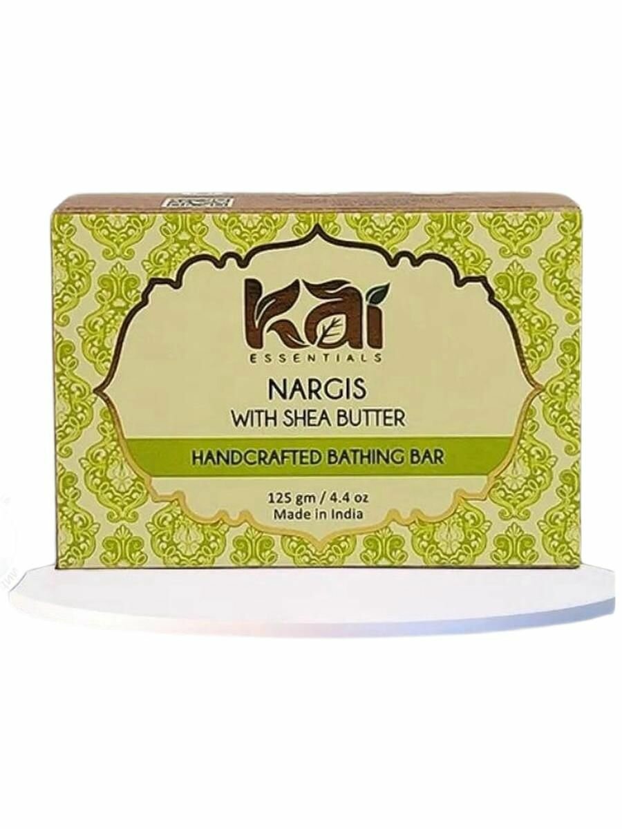 KAI индийское мыло с маслом Ши (Нарцисс Nargis) 125 г.
