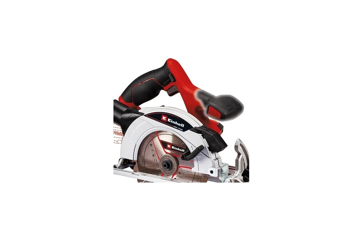 Пила дисковая аккумуляторная Einhell PXC TE-CS 18/1 4331207SET, 18 В, 1х4Ач Li-on, 165х20 мм, 4200 об/мин, 2.4 кг