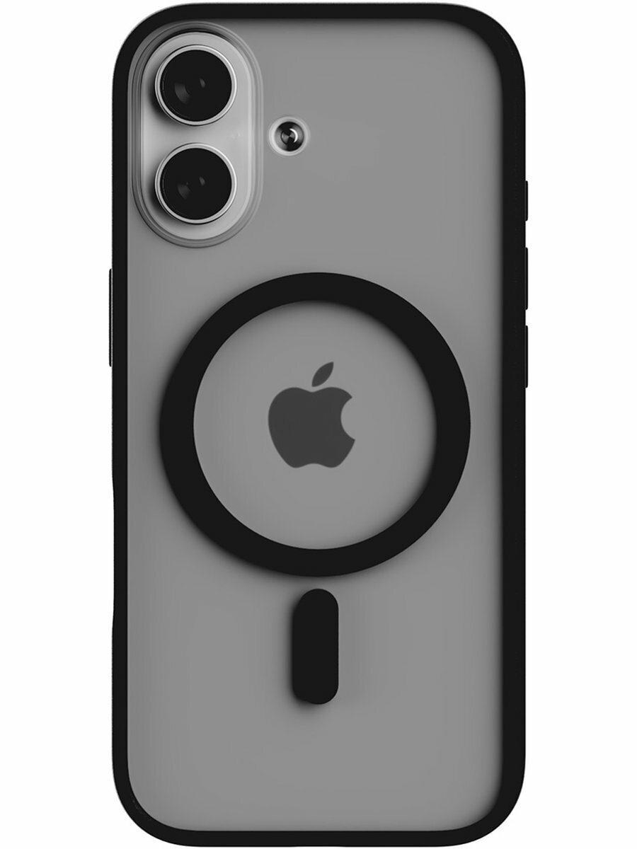 Клип-кейс uBear Cloud Mag для Apple iPhone 17 Чёрный