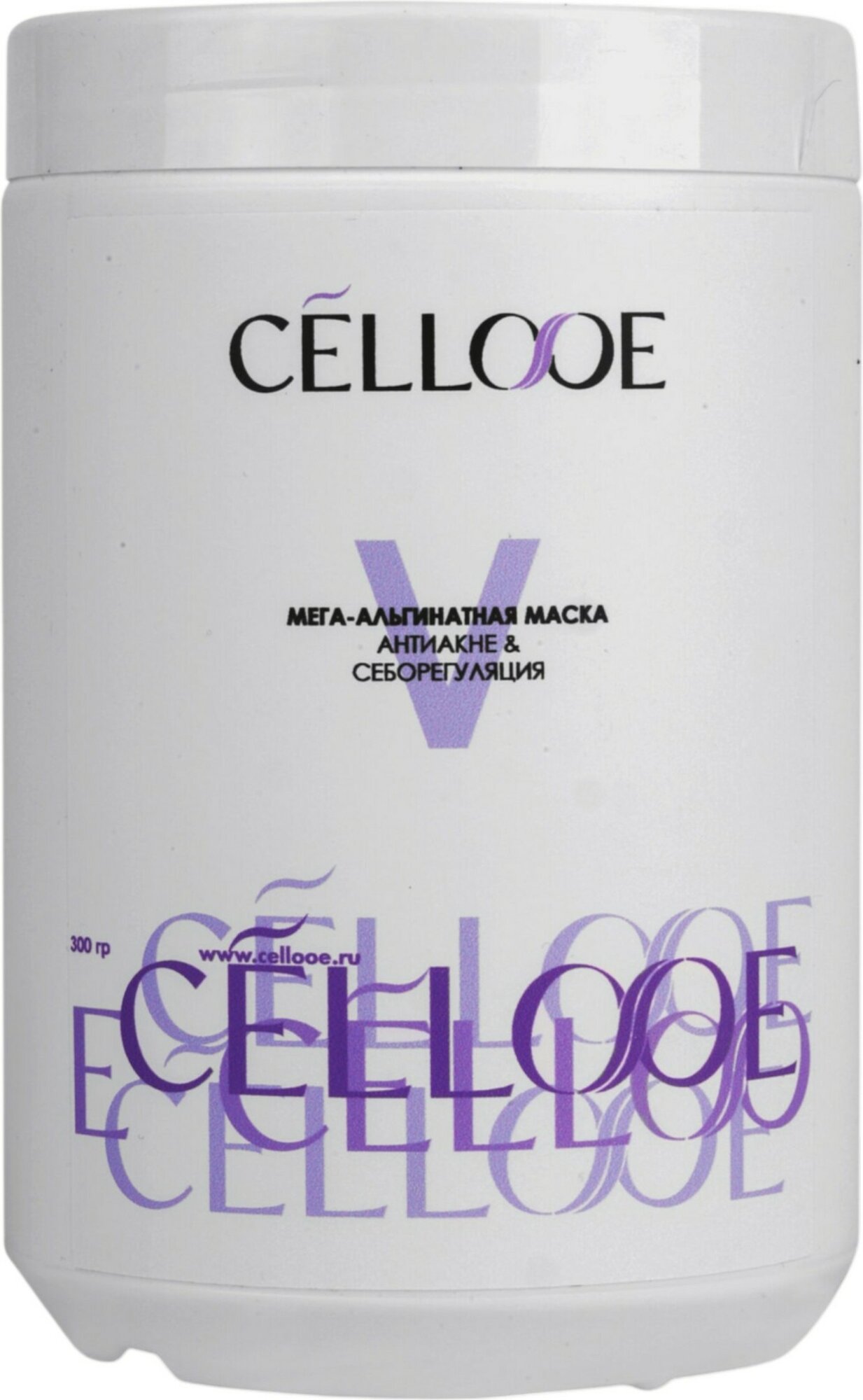 CellooE Мега-альгинатная маска V "Антиакне и себорегуляция" Mega Alginate Mask V Anti Acne And Seboregulation 80ml