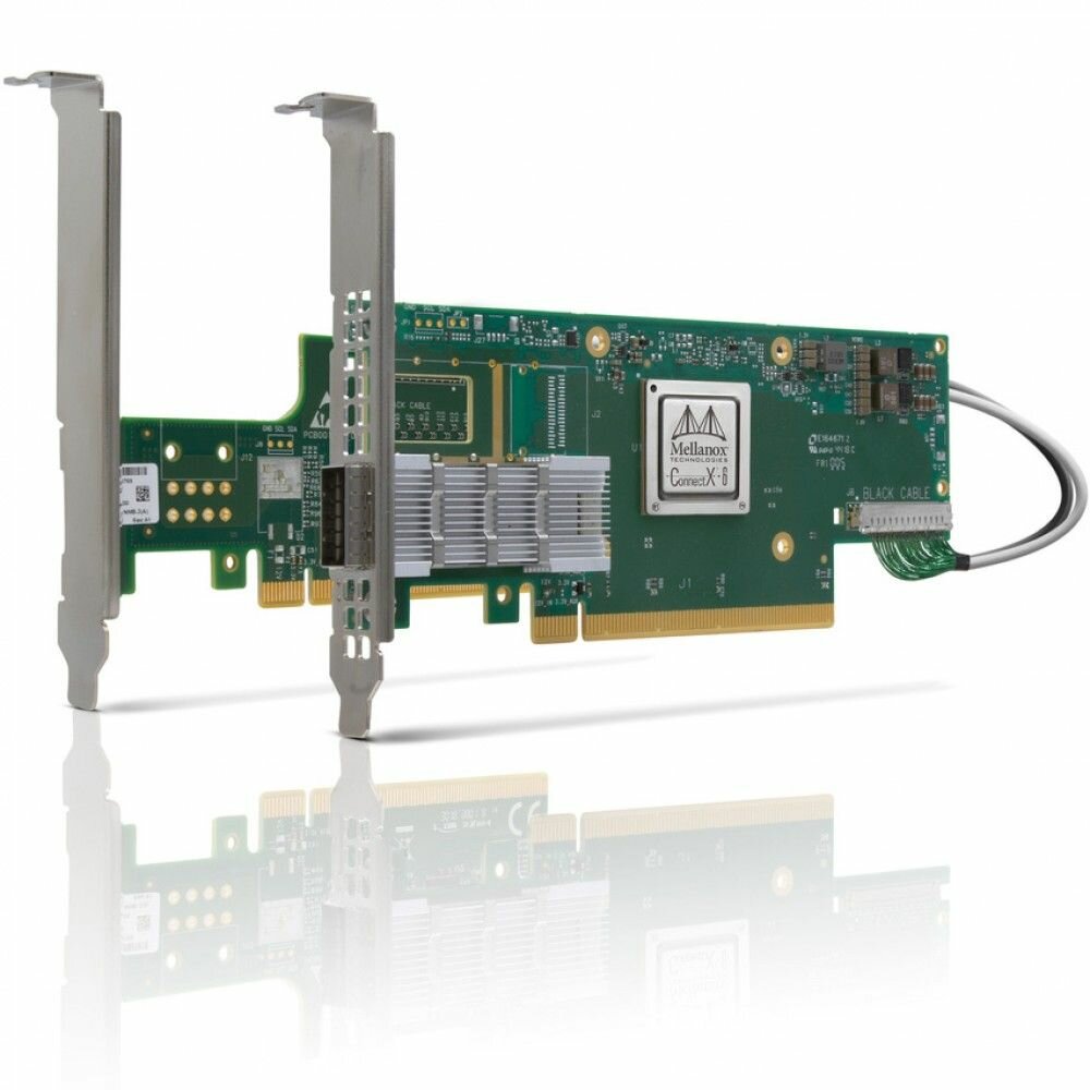 Сетевая карта Mellanox MCX654105A-HCAT ConnectX-6 VPI kit HDR IB 200Gb/s and 200GbE QSFP56