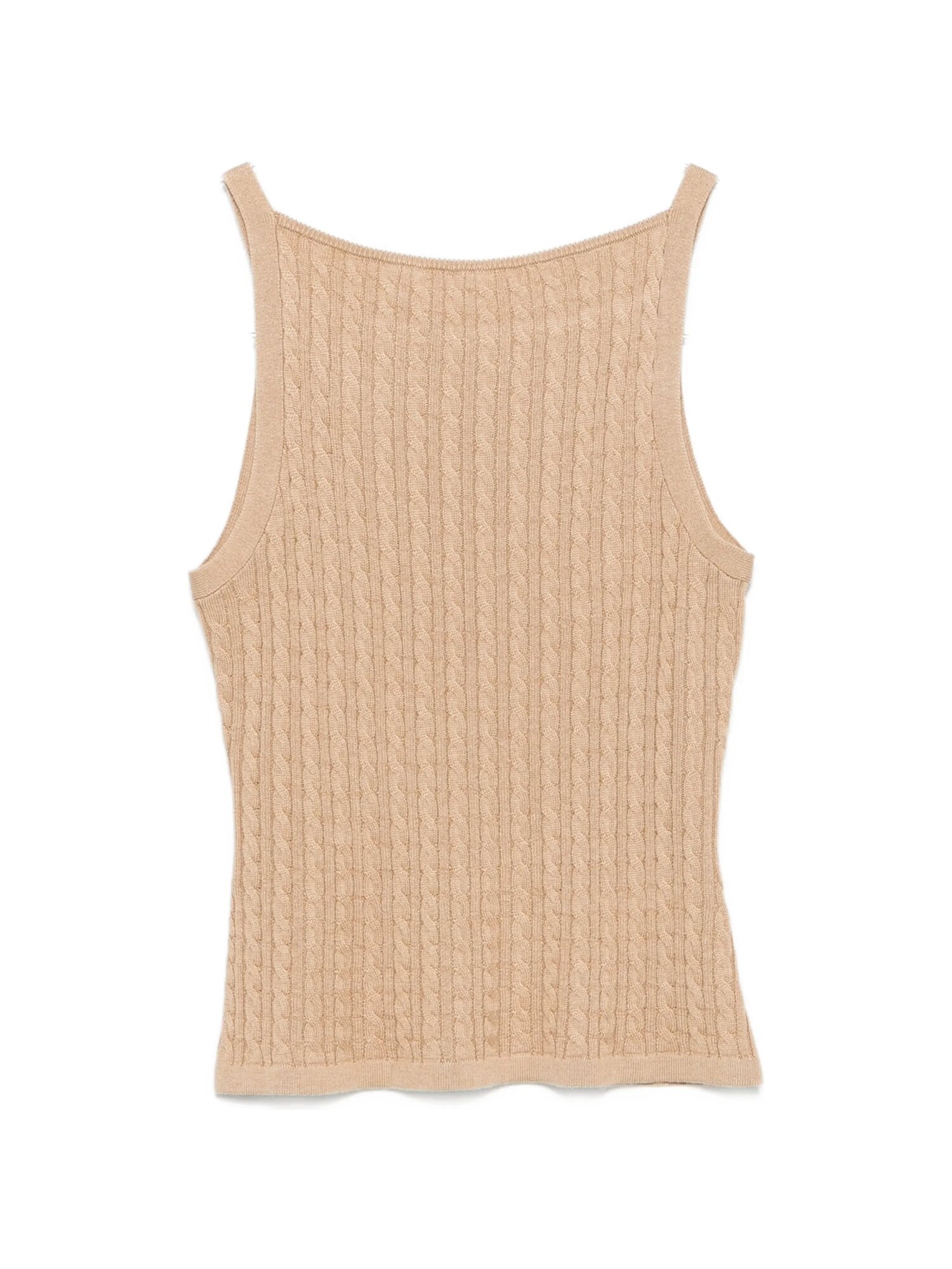 Топ Cable-knit tank top