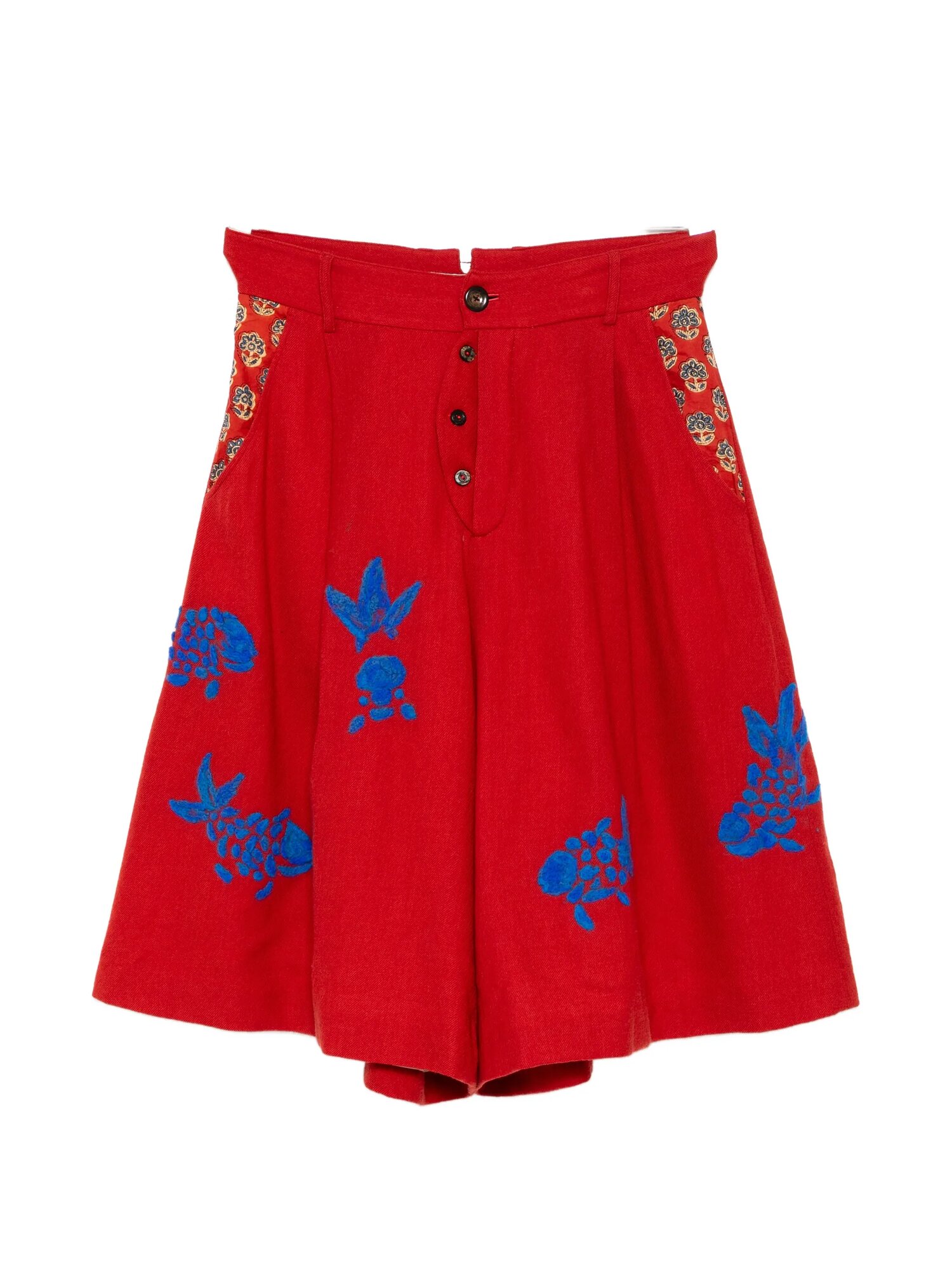 Шорты Graphic-embroidered shorts