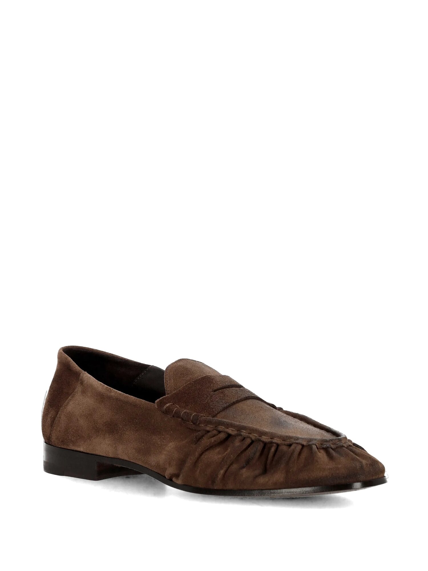 Лоферы Ruched penny loafers