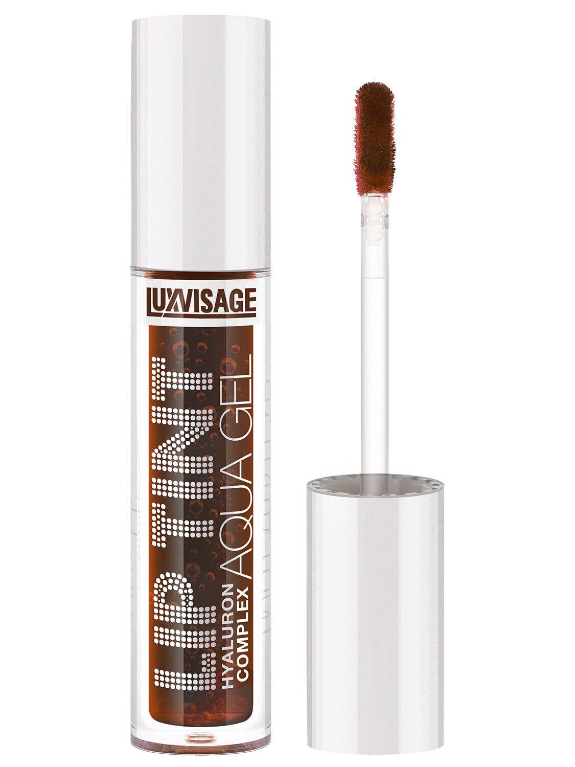 Тинт для губ Luxvisage Aqua Gel, с гиалуроновым комплексом, тон: 07 Baked Sugar, 3.4г