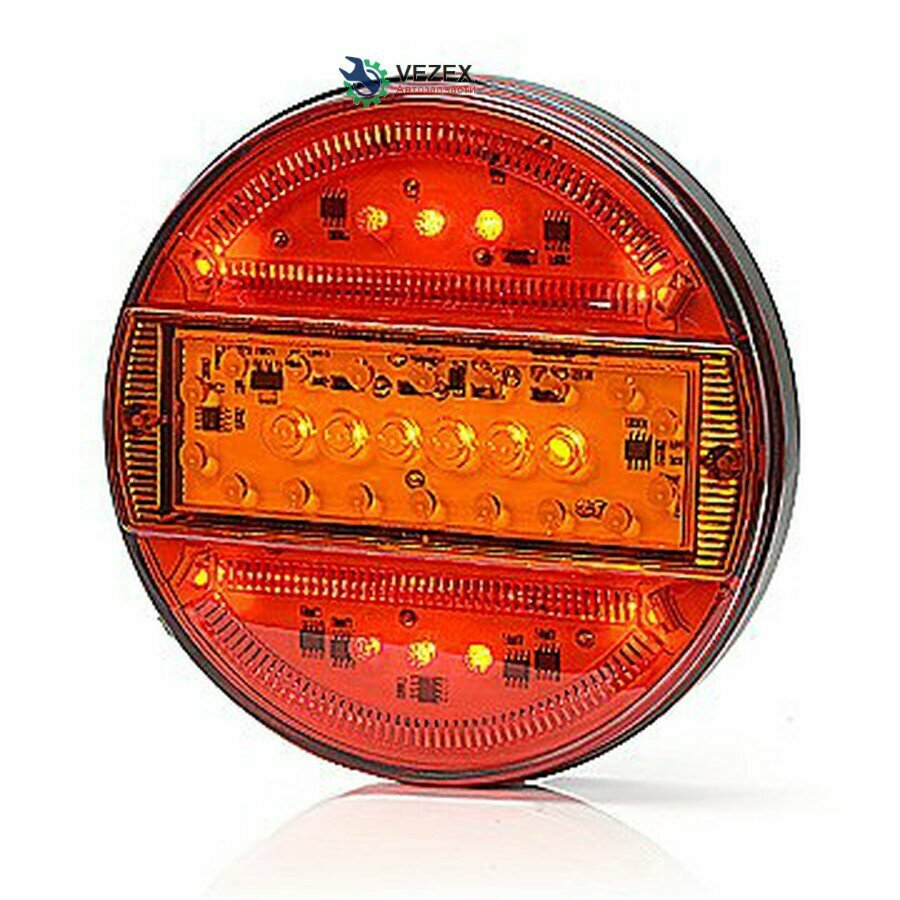 WAS 744 фонарь задний ! многофункциональный универсальный 12V-24V LED провод 200cm \