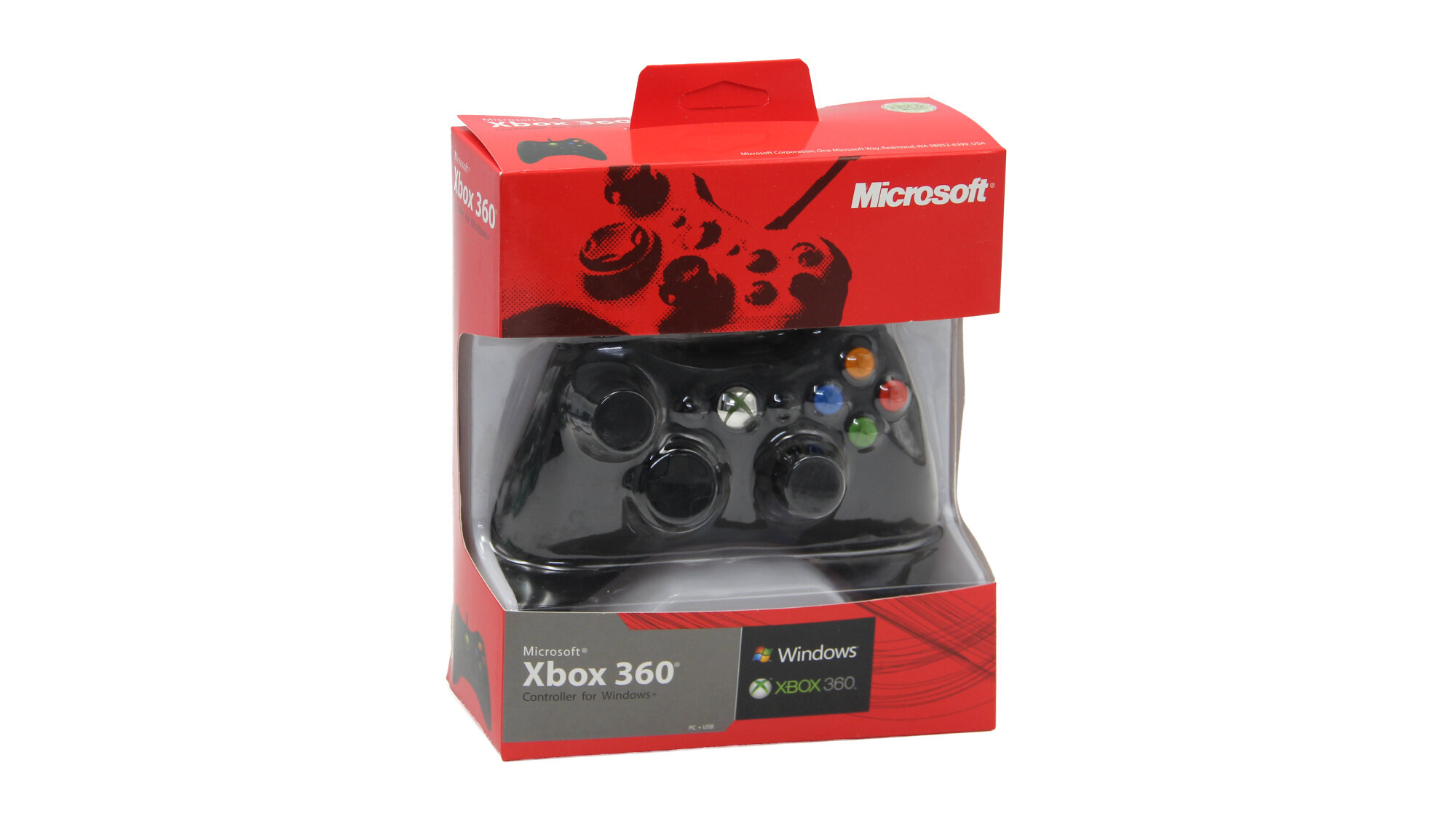 Геймпад проводной для Xbox 360/PC В коробке
