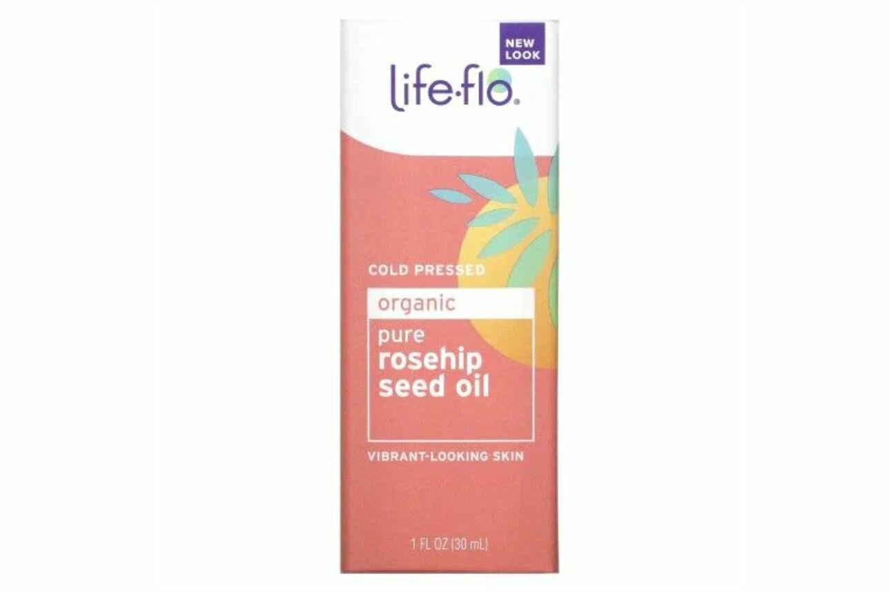 Life-flo Rosehip Чистое масло семян шиповника, уход за кожей (30 мл)