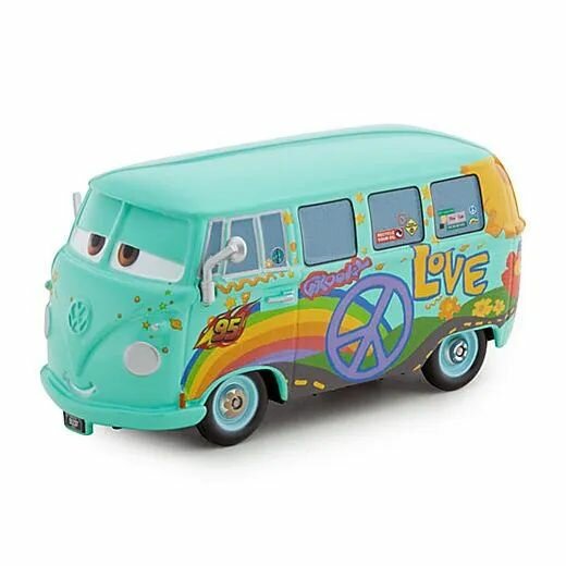 Коллекционная металлическая литая машинка из мультфильма "Тачки" (Cars) Филмор