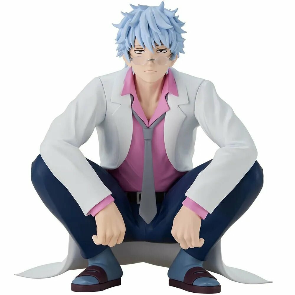 Фигурка Гинтама Гинтоки Саката / Gintama Gintoki Sakata Подарки для болельщиков (13см) Sakata Ginpa figure