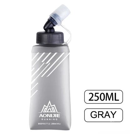 AONIJIE складная бутылка для воды 250/500 мл Серый, SD21 250ML