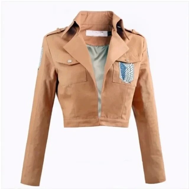 Костюм Эрен Йегер Attack On Titan Коричневый, M, Coat