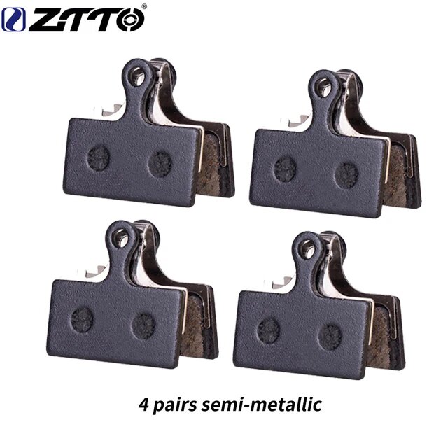 ZTTO тормозные колодки semi metal 4 пары Shimano