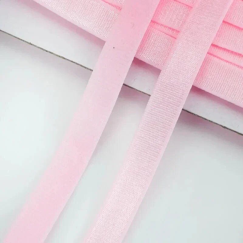 Эластичная лента Meetee для бретелей 6/8/10/15 мм Розовый, 6mm, Pink, 10Meters