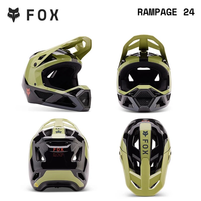 Шлем FOX Rampage 24, L, 32208-275, MTB даунхилл