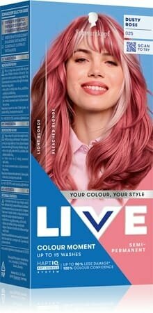Краска для волос Schwarzkopf LIVE Ultra Brights or Pastel, Dusty Rose, 1 шт