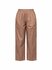 Брюки Apiece Apart Elasticated-pleated cropped trousers, размер 42, разноцветный