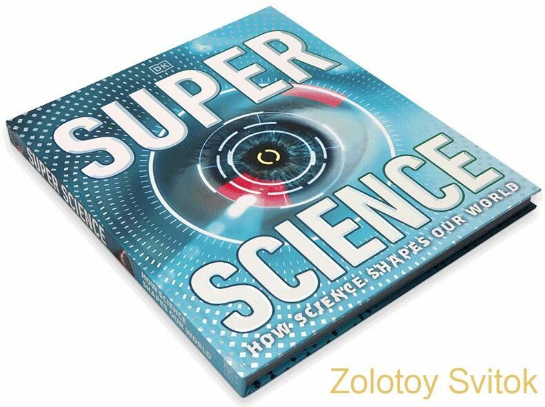 Книга DK "Super Science", английский язык, мягкая обложка, 2022 год — фото 1