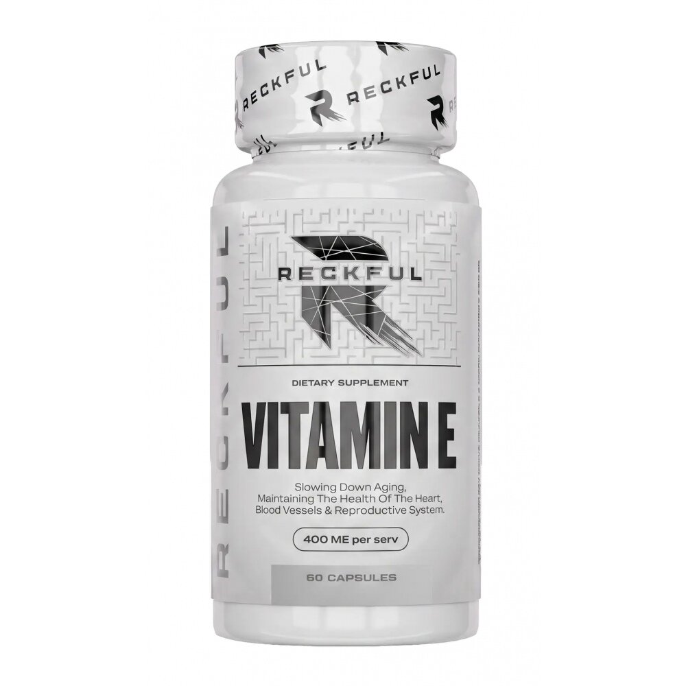 Reckful Vitamin Е, 60 капсул