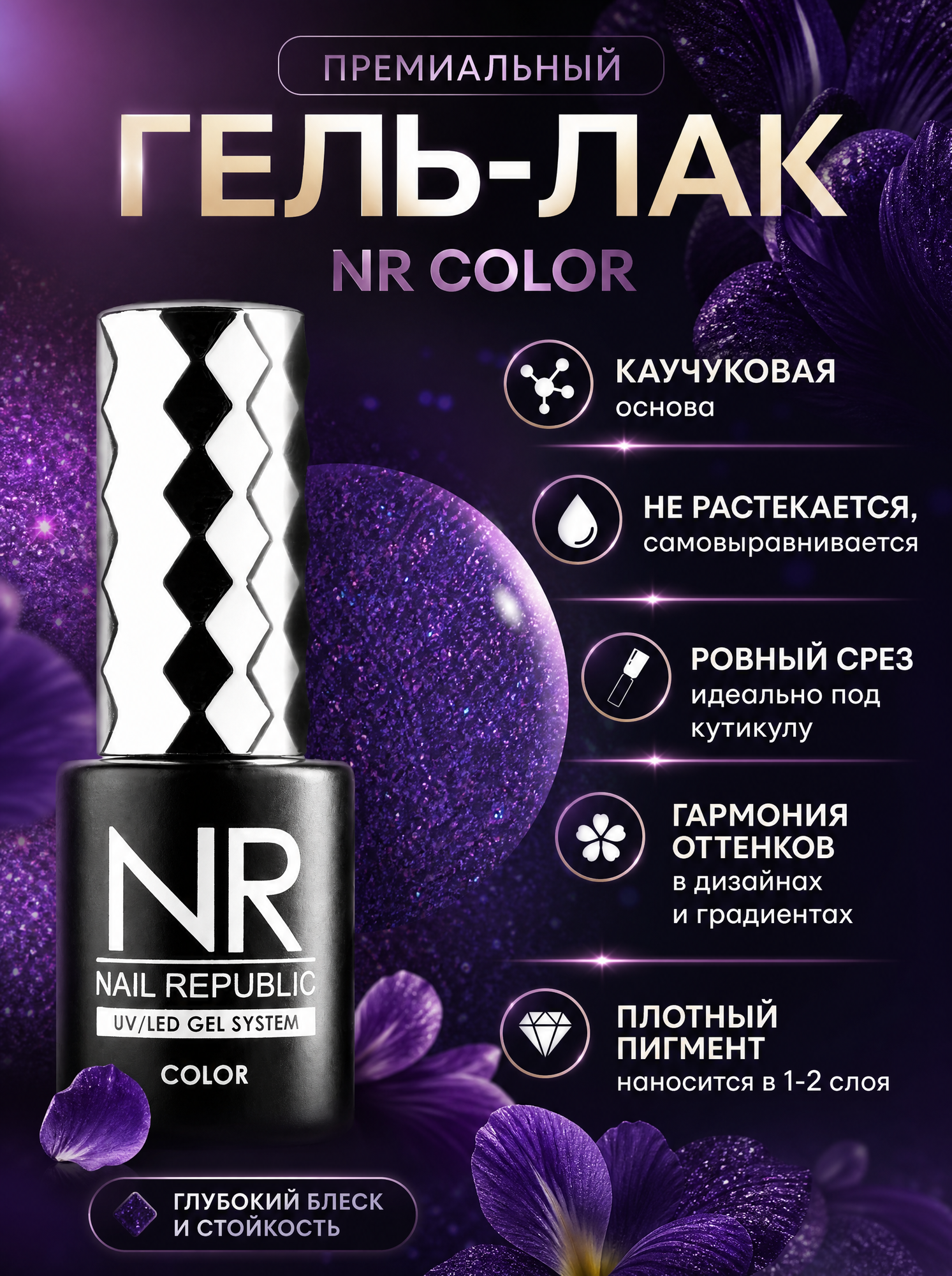 Nail republic гель-лак №395 10МЛ