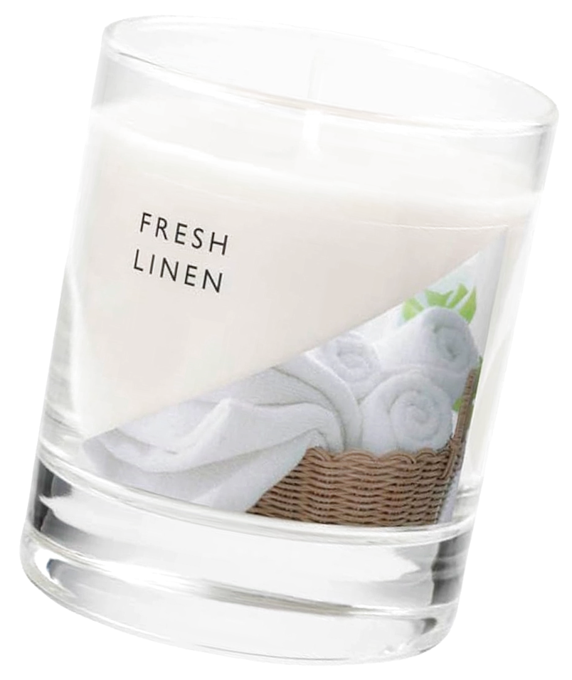 Свежий Лен - ароматическая свеча Wax Lyrical Fresh Linen для дома 132 гр