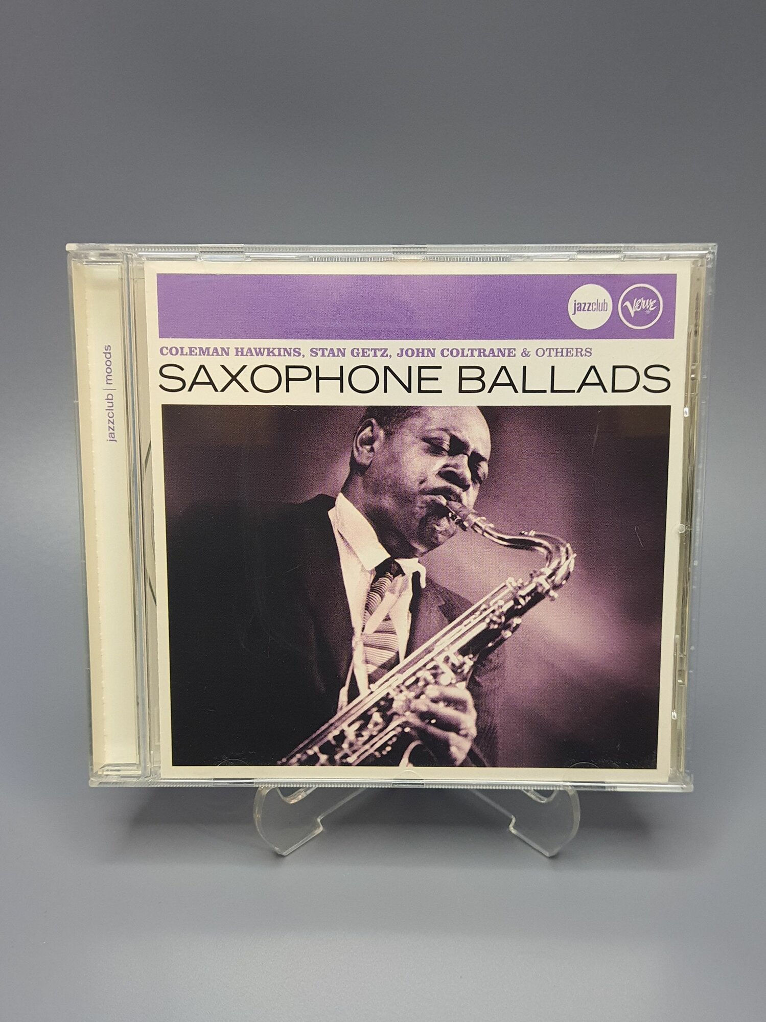 Антология джазовой музыки 40-60х Saxophone Ballads из серии Verve Jazz Club, CD диск, Германия, 2006 г.