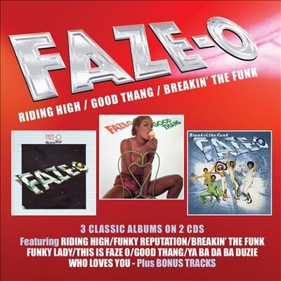 Музыка CD Faze-O - Riding High / Good Thang / Breakin' The Funk
