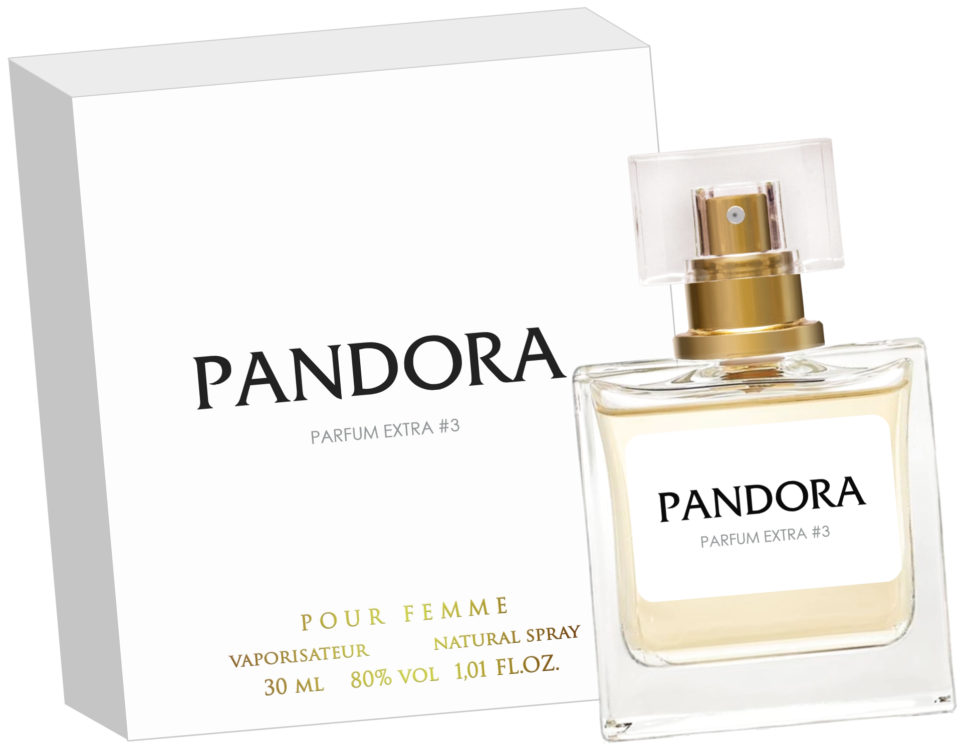 Женский парфюм Pandora No 3 30 мл / Пандора номер 3 духи для женщин