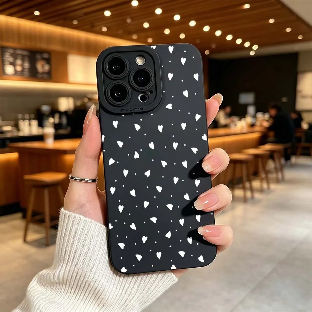 Противоударный мягкий чехол для iPhone 17, 16, 15, 14 Pro Черный, 008TYA0801HEO, iPhone 17 Pro Max