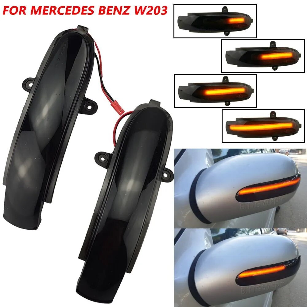Лампа автомобильная 2 шт. арт. для Mercedes Benz C Class W203 W211 S203 CL203 2001-2007
