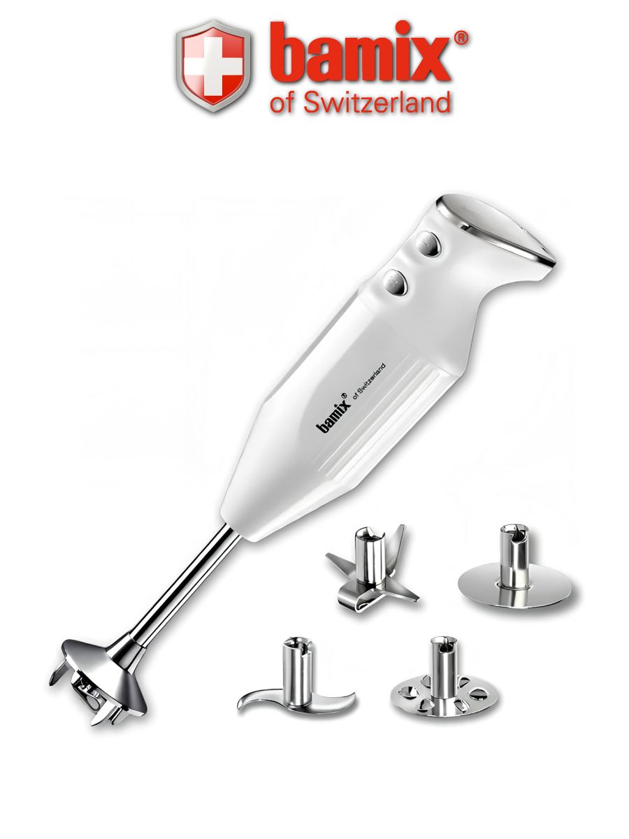 Блендер Bamix M350 MAXX Chrome White 1023.001