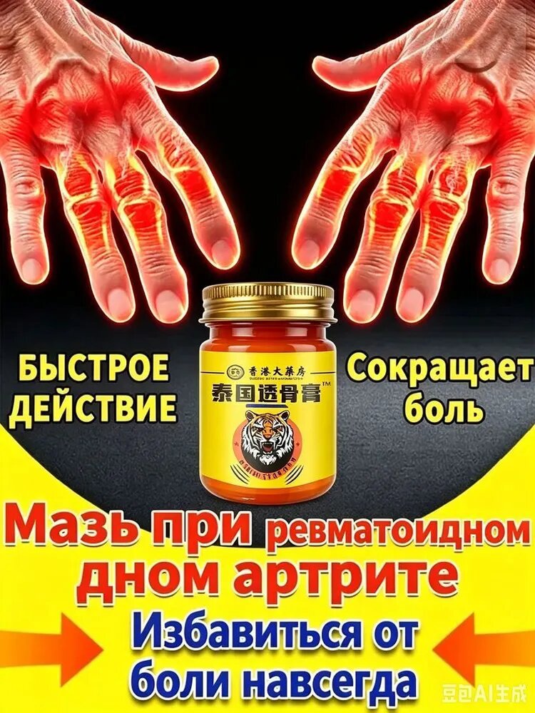 Мазь от артрита рук и ревматоидный артрит для суставов 55 r