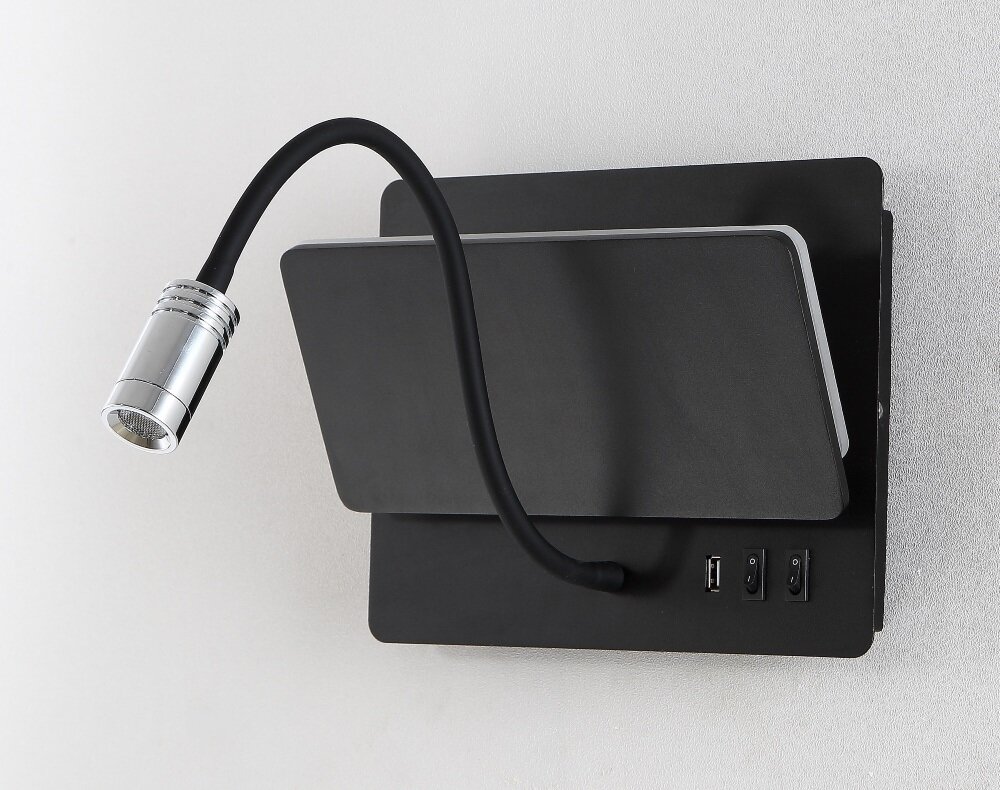 Настенный светильник Duo DUO AP9W LED BL Crystal Lux