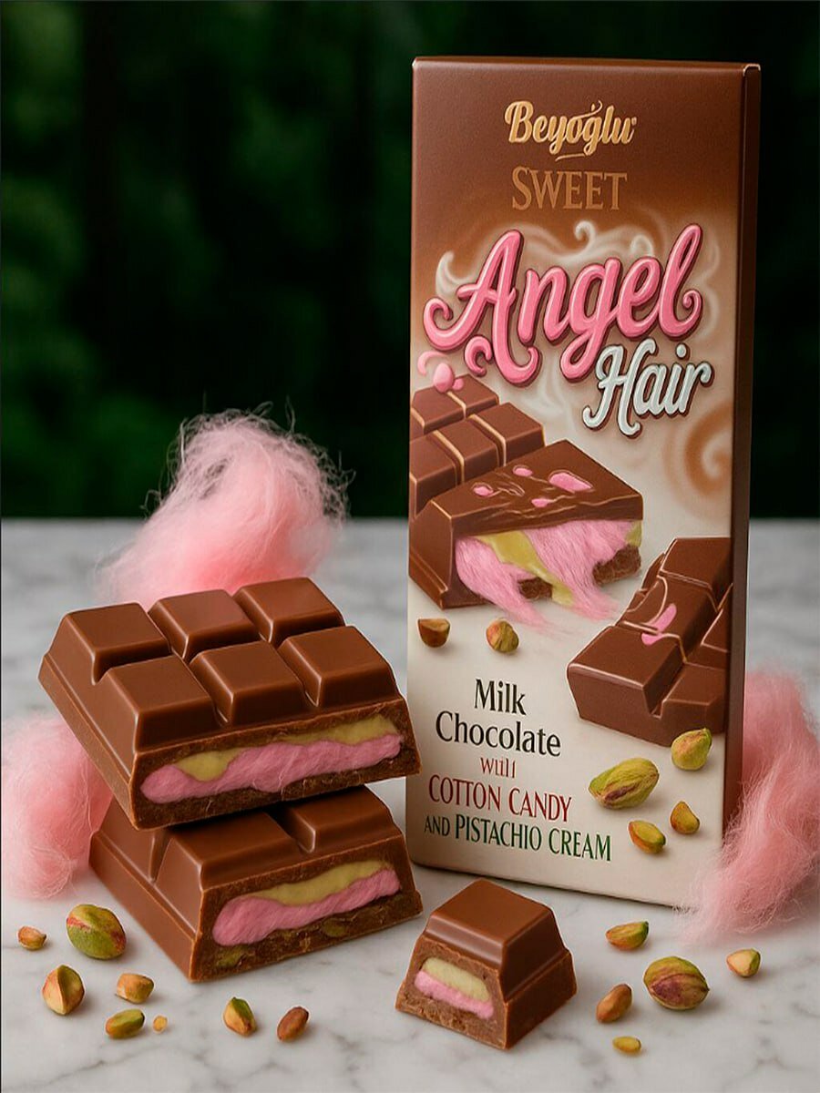 Дубайский шоколад Волосы Ангела 170г.