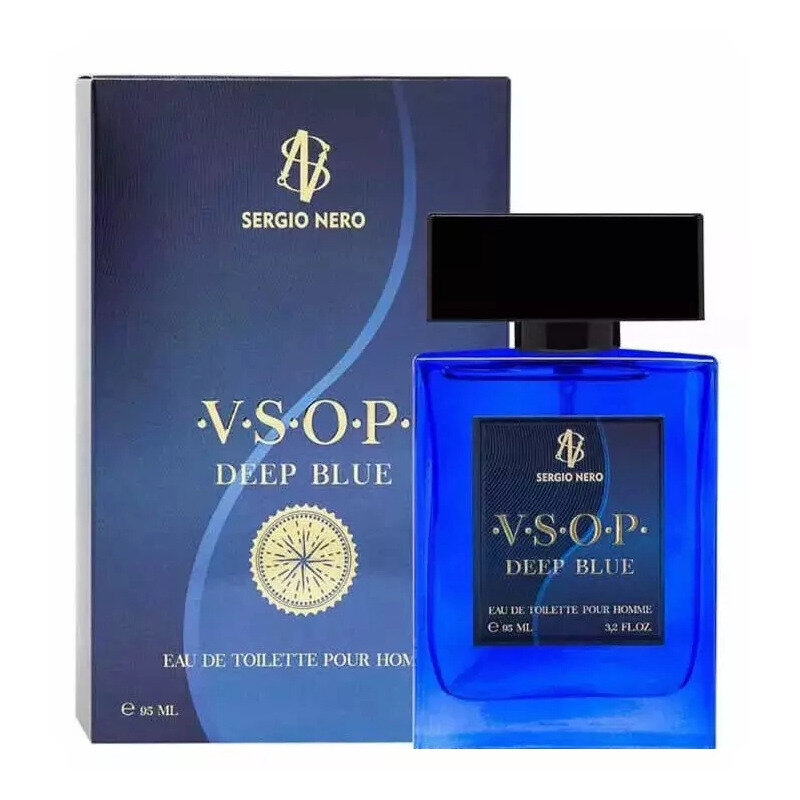 Туалетная вода Euroluxe VSOP Deep Blue 95 мл для мужчин / Евролюкс всоп Дип Блю / Глубокий синий