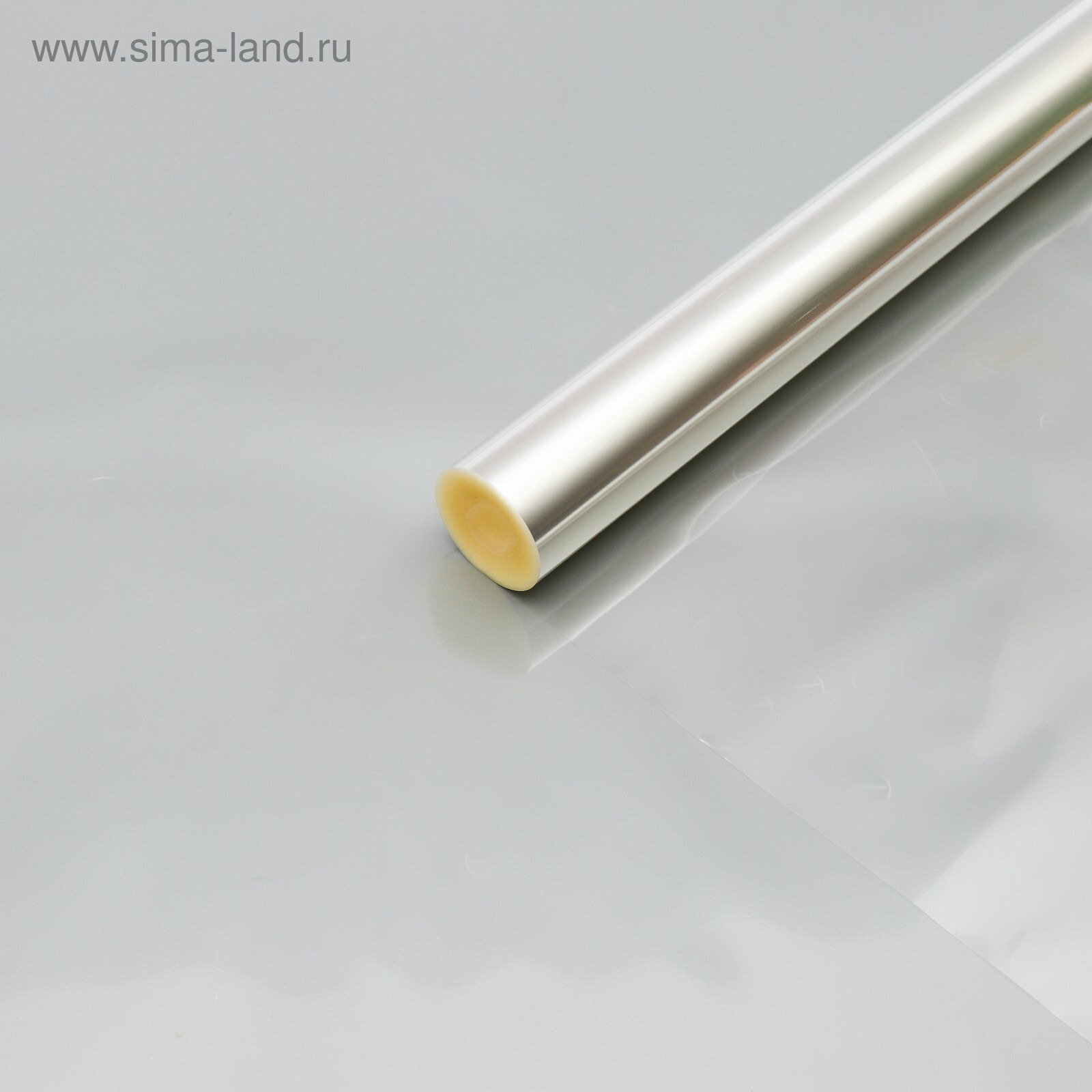 Пленка для цветов прозрачная 0.5x55 м, 1000 г, 40 мкм, вид: в рулонах