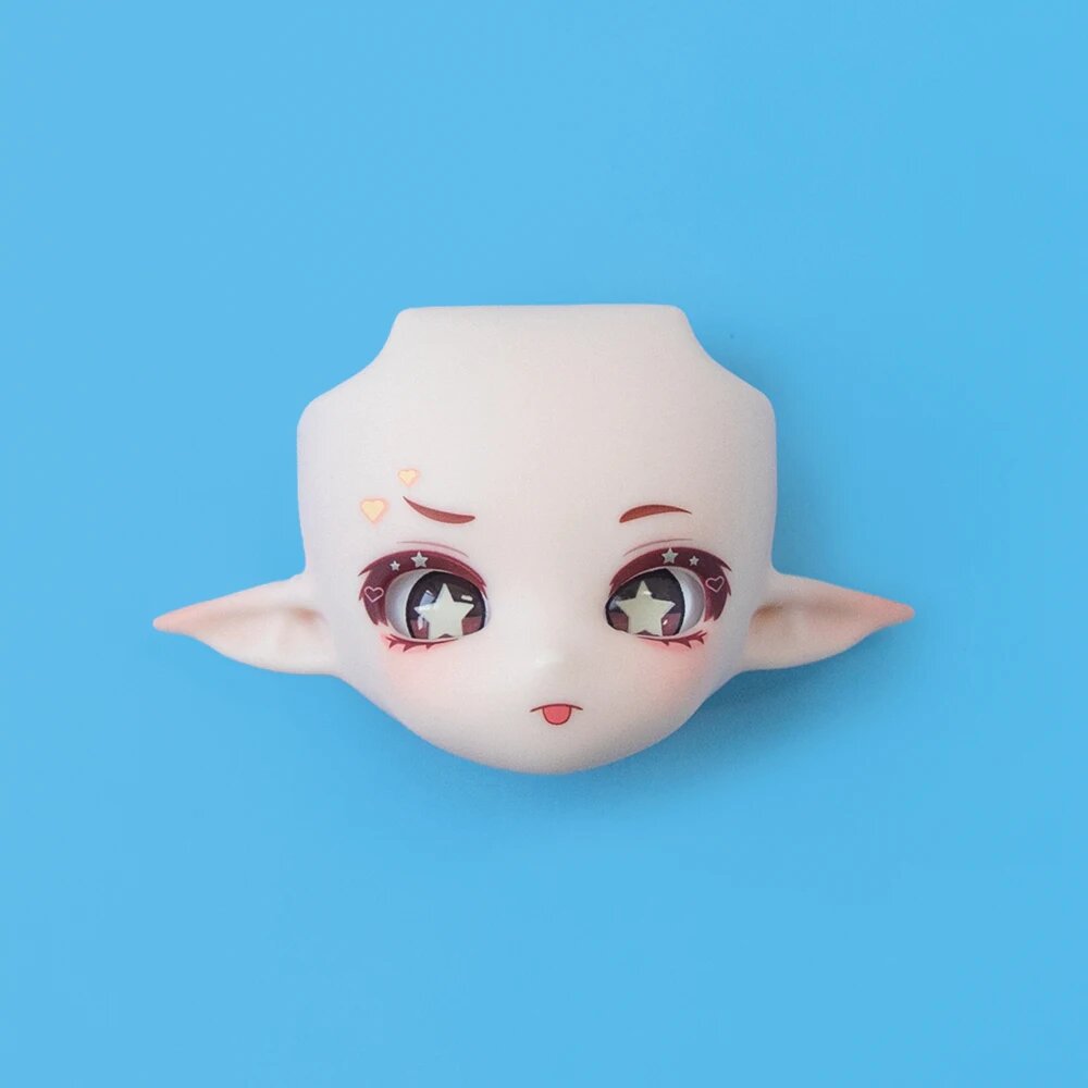 XiDonDon коллекционная аниме-фигурка BJD 1/12 в слепой коробке Only face-D