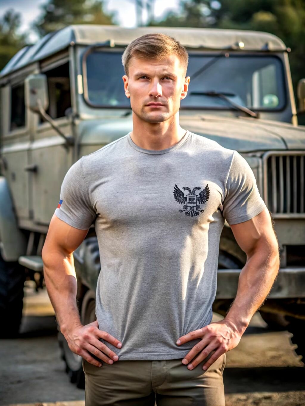 Футболка "Russian Fighter" — фото 1