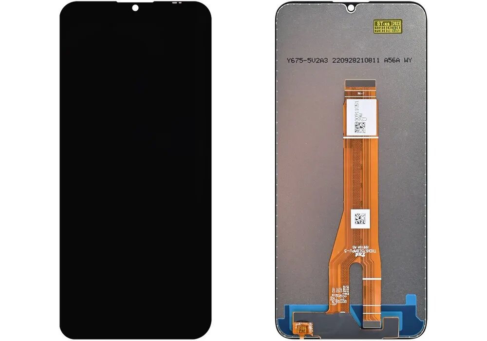 Дисплей для Huawei Honor X7A (5109AMLS RKY-LX1) черный IPS