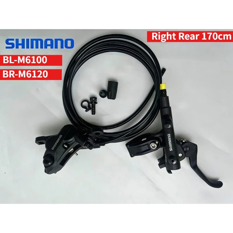 Гидравлический дисковый тормоз SHIMANO DEORE M6120 4-поршневой