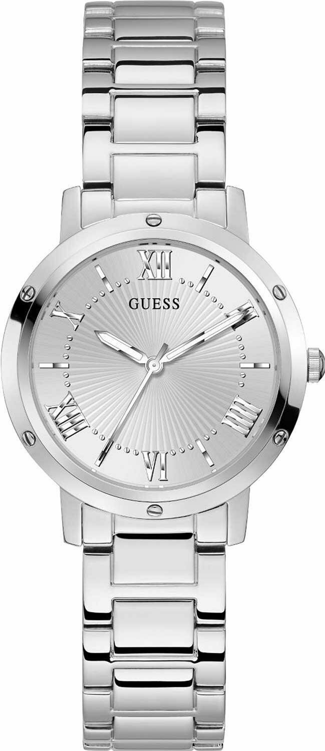 Наручные часы GUESS, серебряный — фото 1