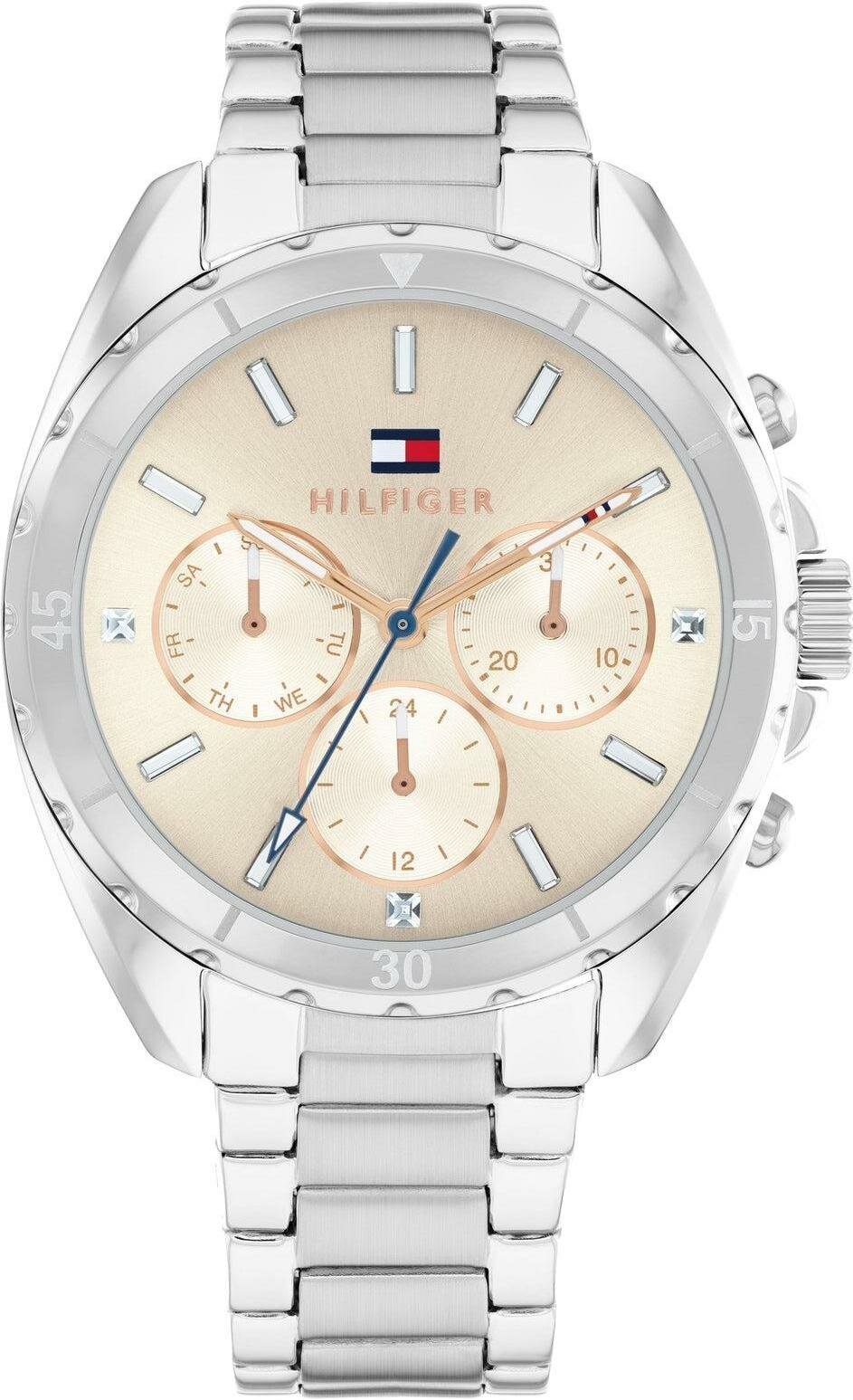 Наручные часы TOMMY HILFIGER, серебряный — фото 1