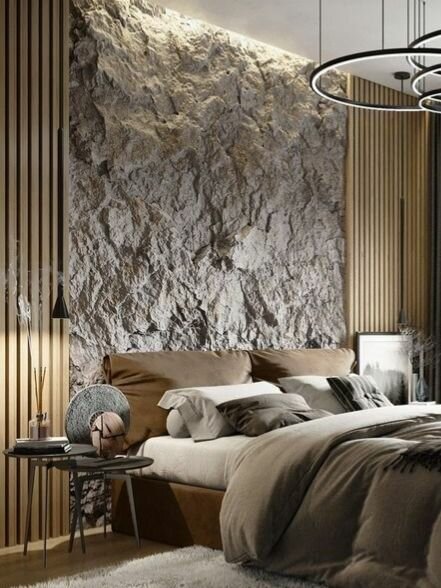 Гипсовая 3D панель Скала 60*60 15 шт. 5.4 кв. м.