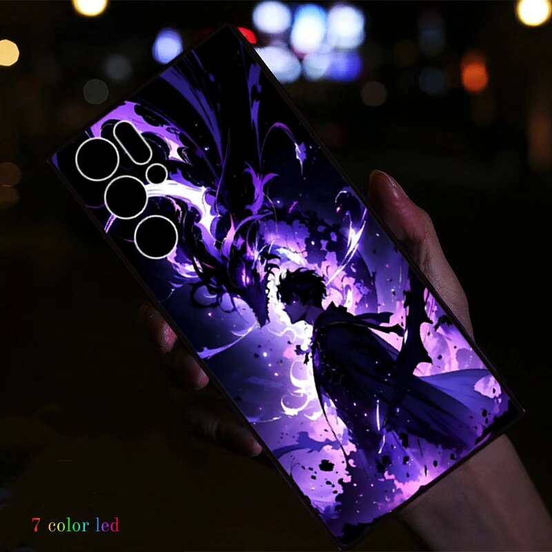 Светящийся чехол Red Magic 9 Pro, фиолетовый, 1led